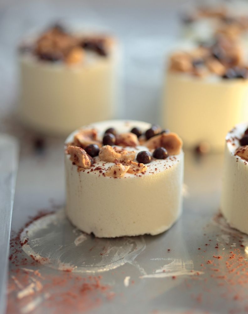 Orange Blossom Ivory Mousse with a Praline Heart from Encyclopedia of Chocolate: Essential ...