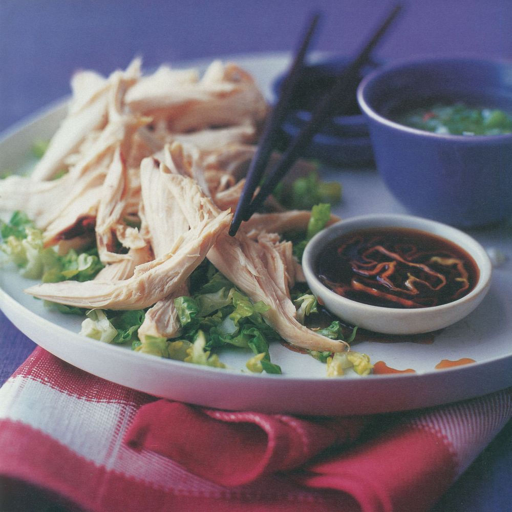 Boiled Chicken with Sizzling Escallion Oil from Eat Caribbean by ...