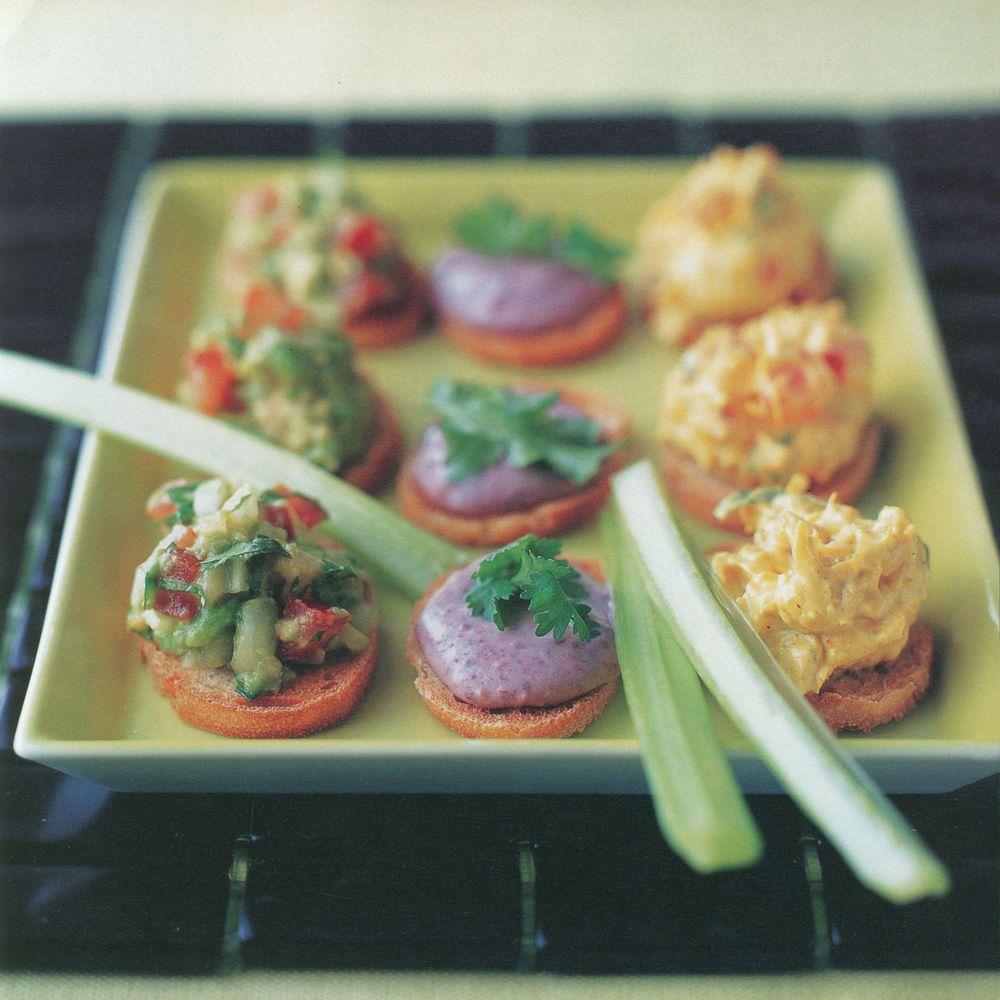 Black Bean Dip from Eat Caribbean by Virginia Burke