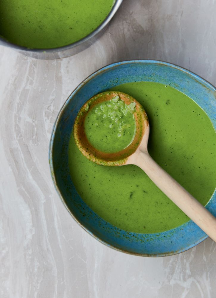 Kola Kanda – watercress, coconut and rice herbal porridge from East by ...