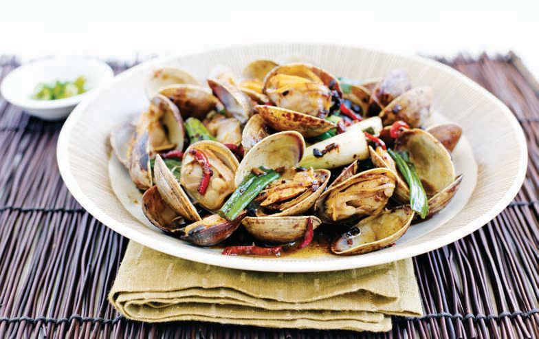 Black Bean Sauce Clams from Easy Chinese Recipes: Family Favorites From ...