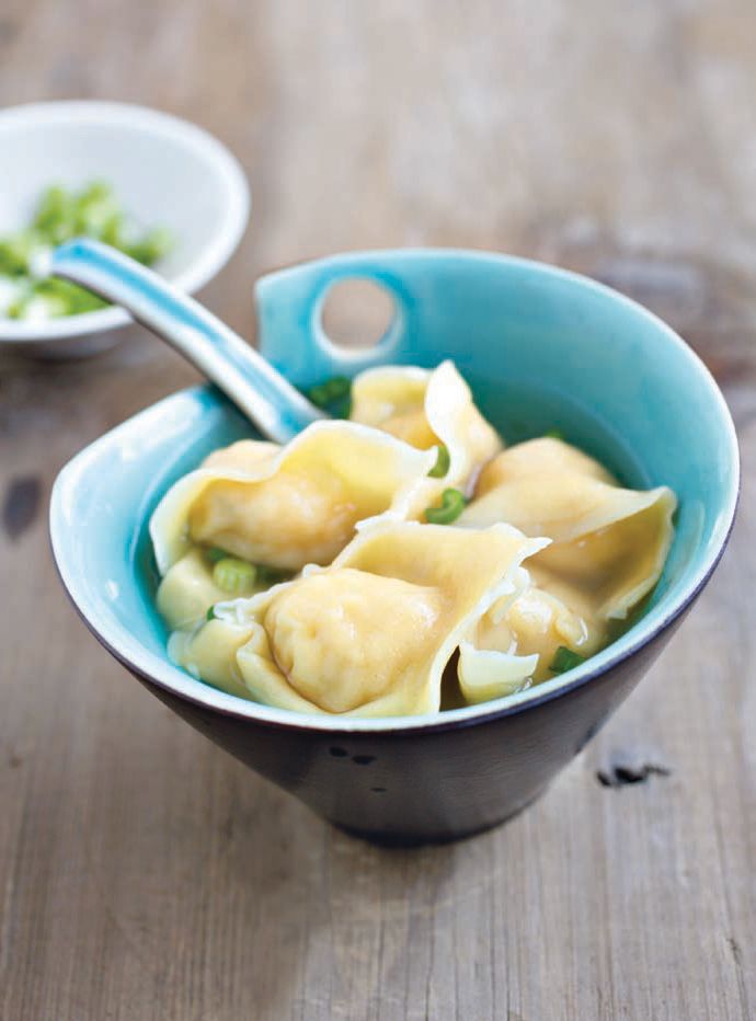 Shrimp Wonton Soup from Easy Chinese Recipes: Family Favorites From Dim ...