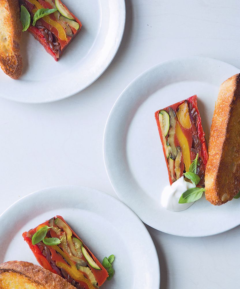 Mediterranean Terrine from Easy Vegan by Sue Quinn