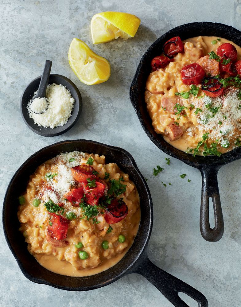 Tomato and Chorizo Risotto from Lisa Clark Everyday by Lisa Clark