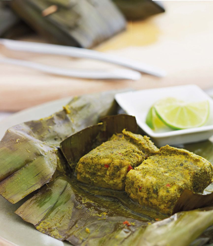 Fragrant Coconut Fish in Banana Leaves from Everyday Thai Cooking ...