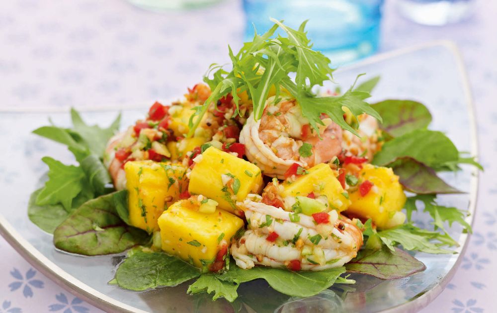Mango and Prawn Salad from Everyday Thai Cooking: Quick and Easy Family ...