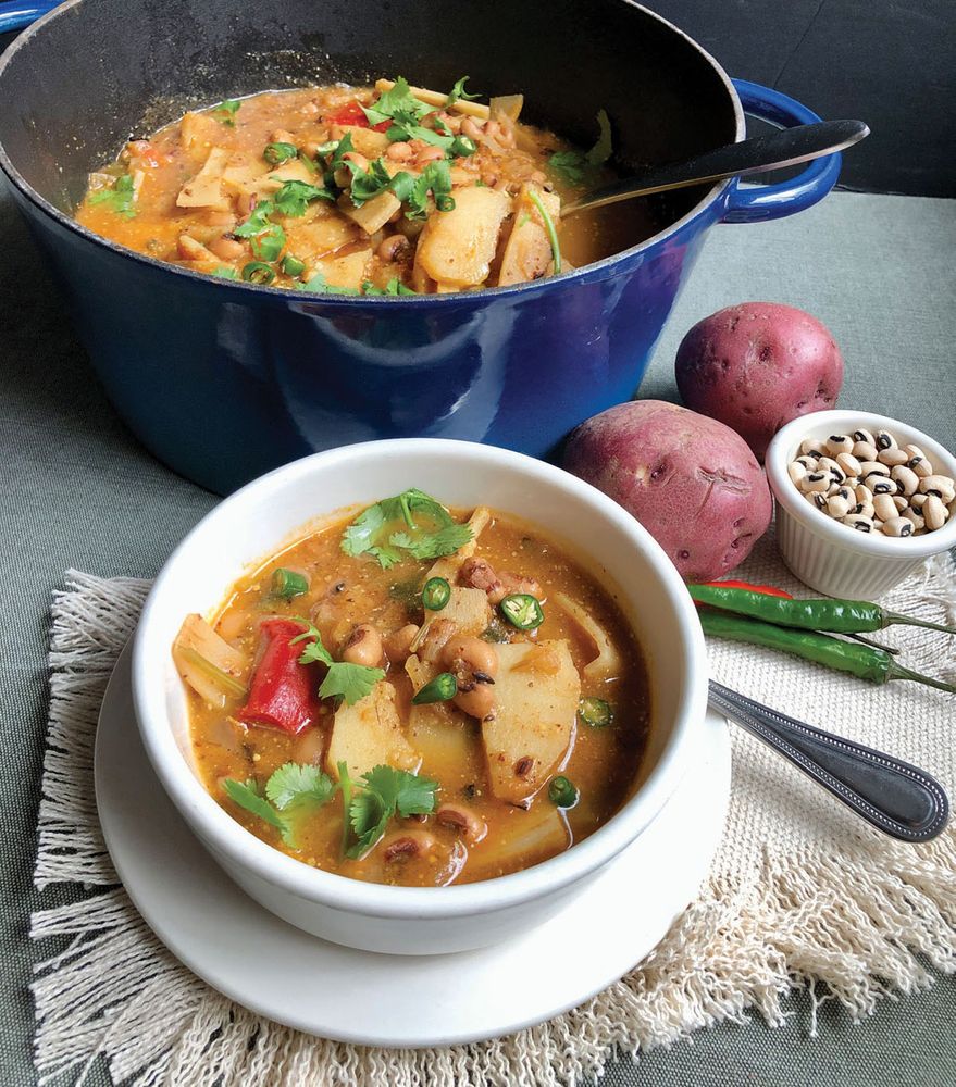 Bamboo Shoot stew from Food and Flavours from Nepal by Jyoti Pathak