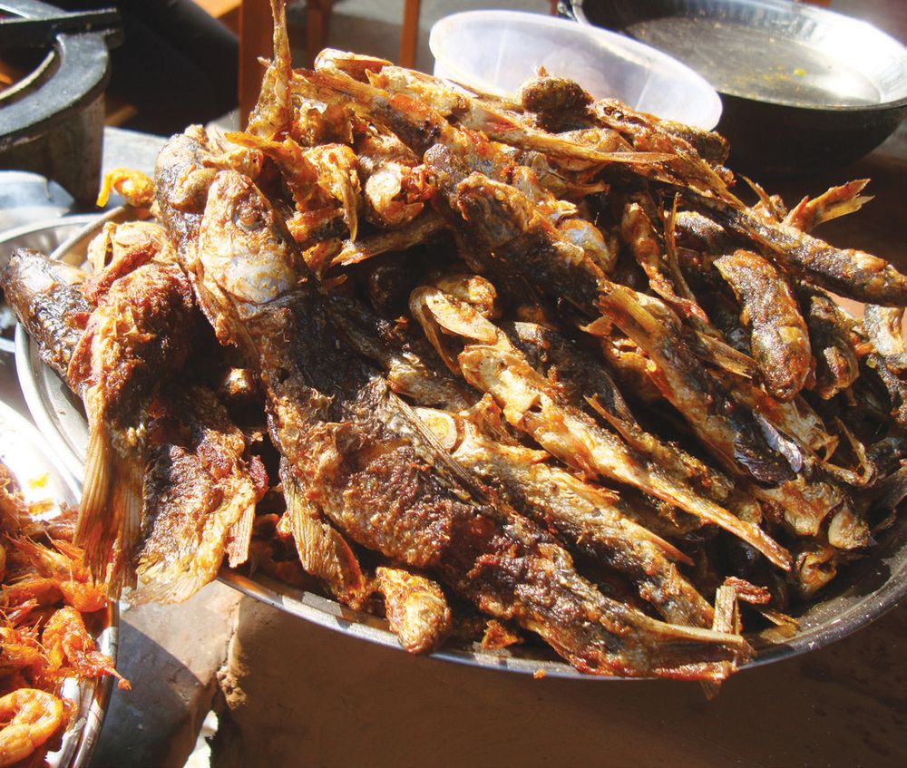 Malekhu-Style Fried Fish from Food and Flavours from Nepal by Jyoti Pathak