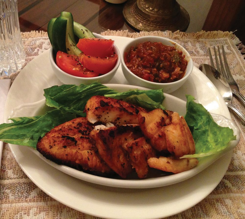 Lemon-Butter Fish from Food and Flavours from Nepal by Jyoti Pathak