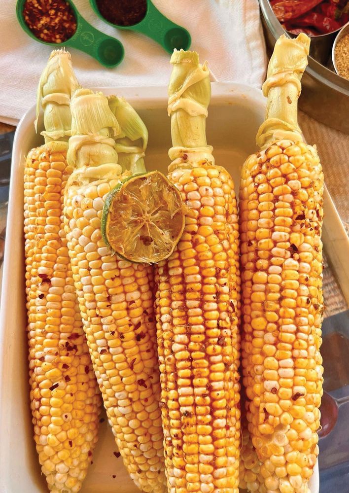 Nepali-Style Corn on the Cob from Food and Flavours from Nepal by Jyoti ...
