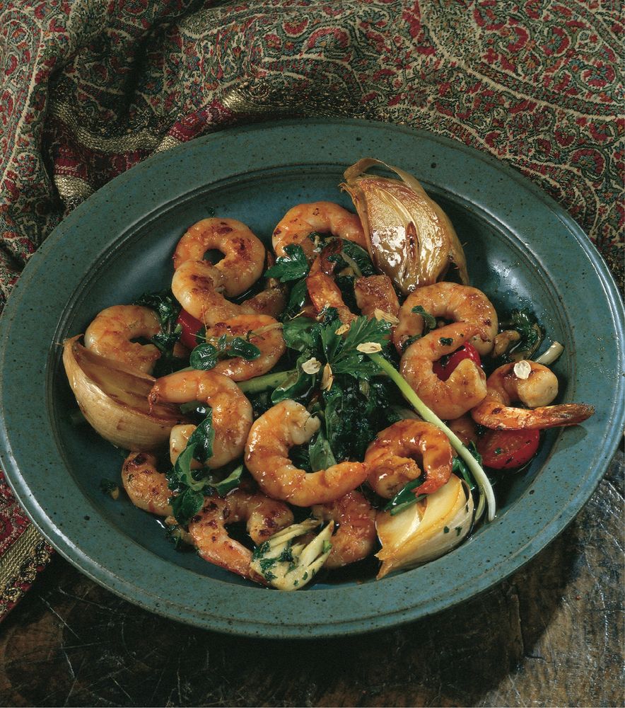 Persian Gulf-Style Shrimp with Herbs and Tamarind from Food of Life by ...
