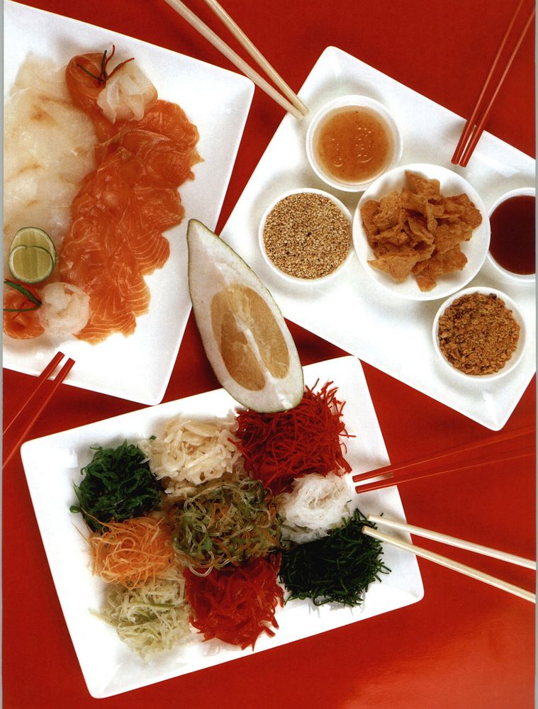 Yu Sheng from The Food of Singapore: Simple Street Food Recipes from ...