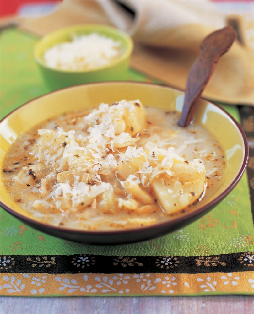 Butter bean soup from The Food and Cooking of Peru by Flor Arcaya de Deliot
