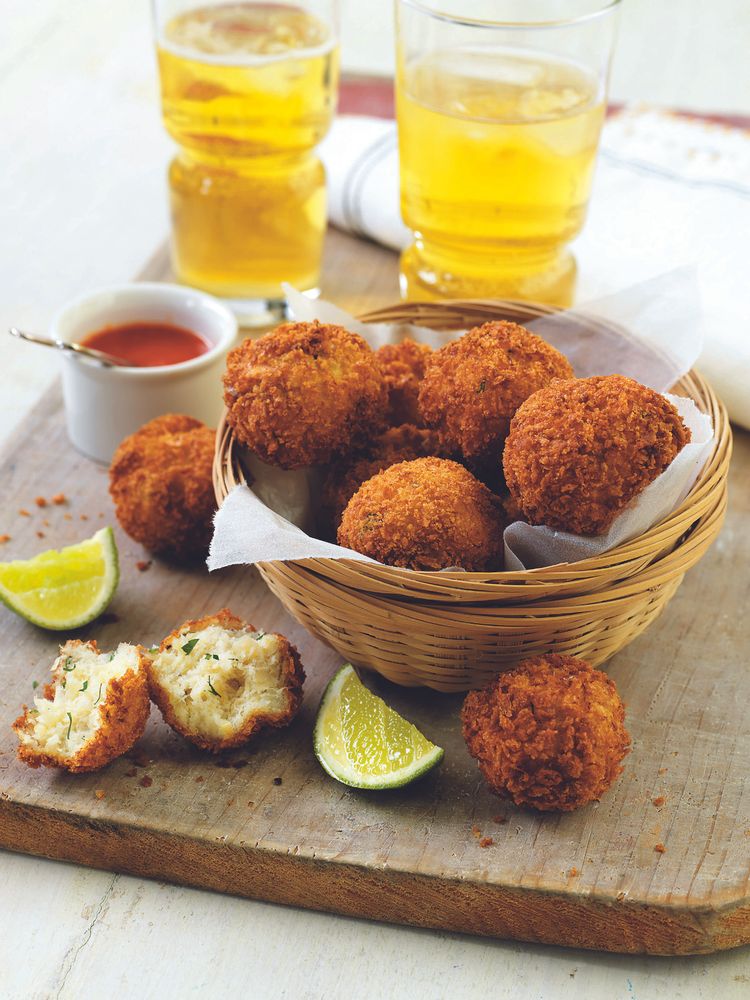 Salt cod fritters from The Food and Cooking of Brazil by Fernando Farah
