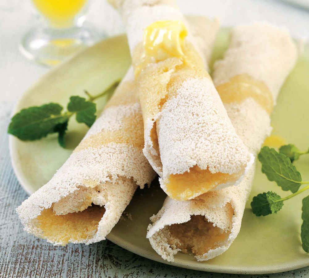 Tapioca pancakes from The Food and Cooking of Brazil by Fernando Farah