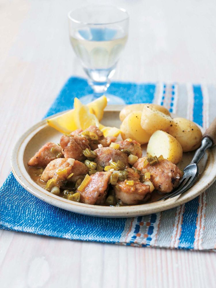 Sweetbreads in white wine sauce from The Food and Cooking of Argentina ...