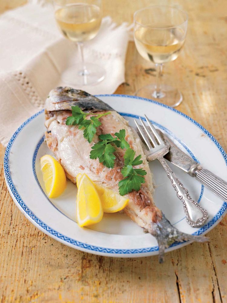 Salt-baked fish from The Food and Cooking of Argentina by Cesar Bartolini