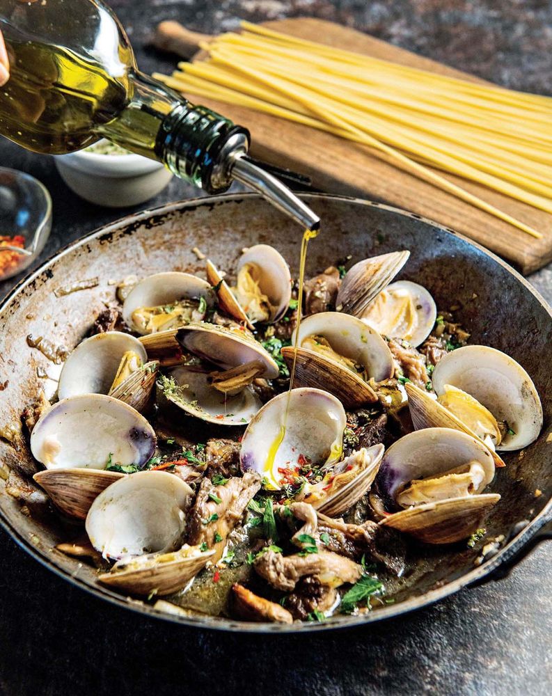 Linguine with Lion’s Mane White Clam Sauce from Fantastic Fungi: The ...