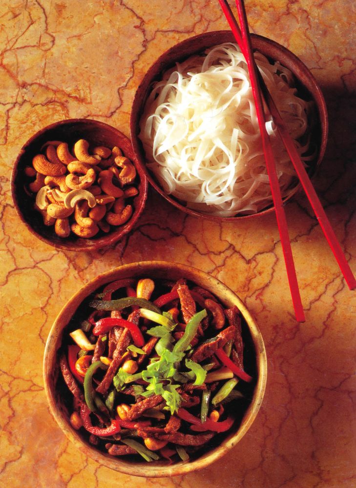 Fried Beef with Cashew Nuts from Far Flung Floyd by Keith Floyd