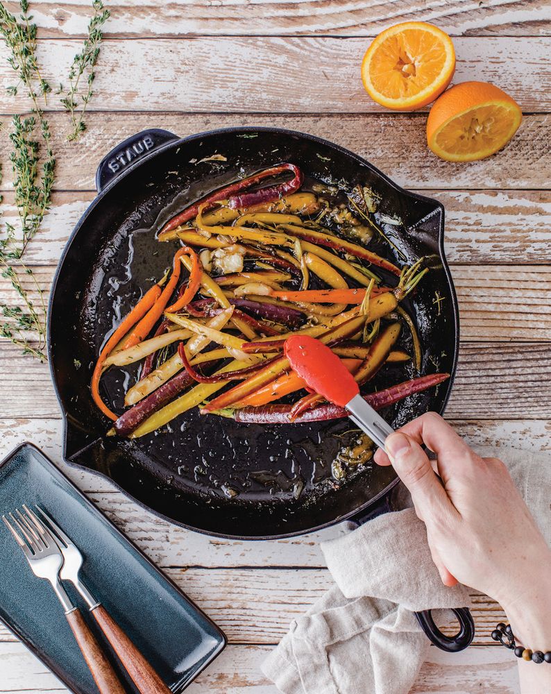 Honey Glazed Carrots from Flavcity's Five Ingredient Meals by Bobby Parrish