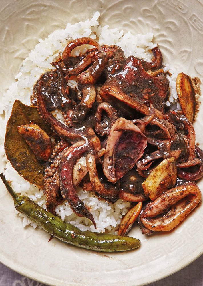 Squid Ink Adobo from Filipinx by Angela Dimayuga and Ligaya Mishan