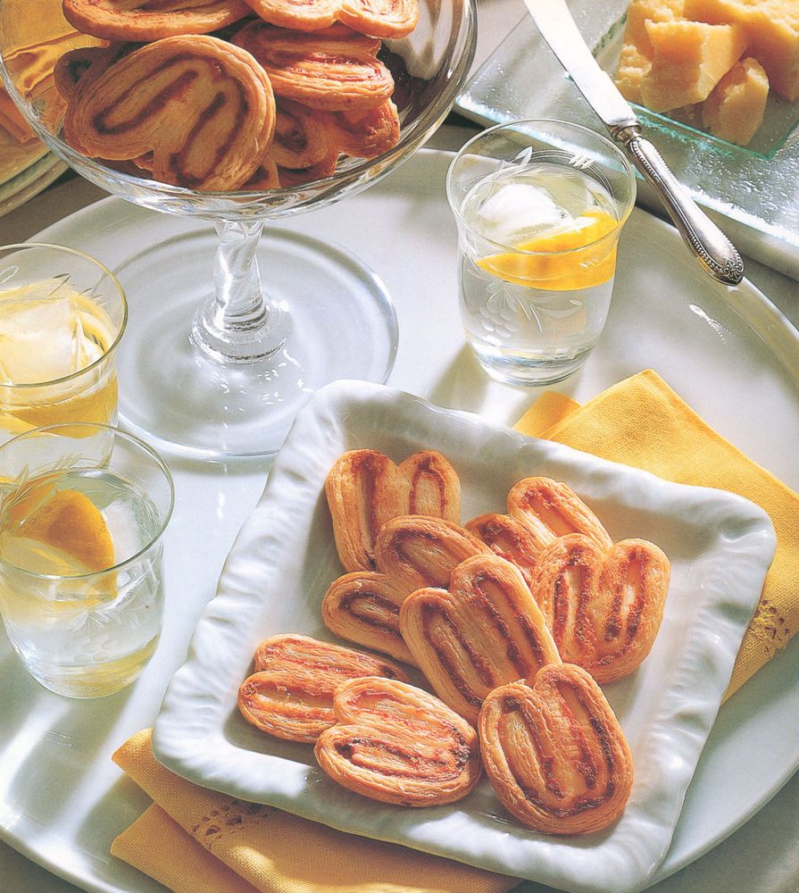 Cheese palmiers from Finger Food: Le Cordon Bleu Home Collection by Le ...