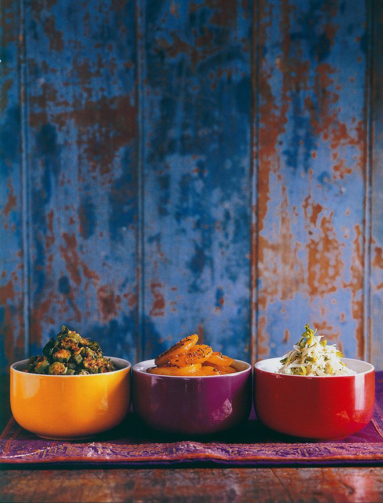 Bhindi Masala from Fire: A World of Flavour by Christine Manfield