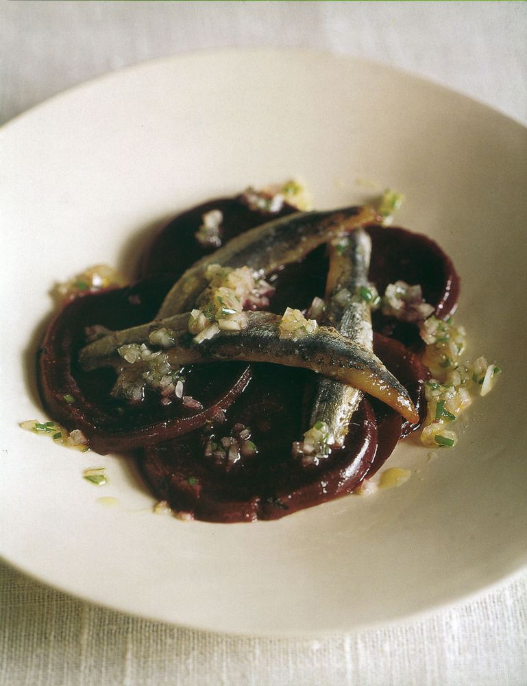 Beetroot salad with anchovies from Fish etc.: the ultimate book for ...