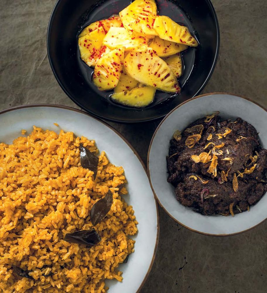 Nasi Minyak Batanghari Daging Masak Hitam from Flavors of Indonesia by ...