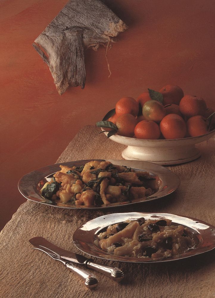 Salt Cod with Chick Peas from Floyd on Spain by Keith Floyd