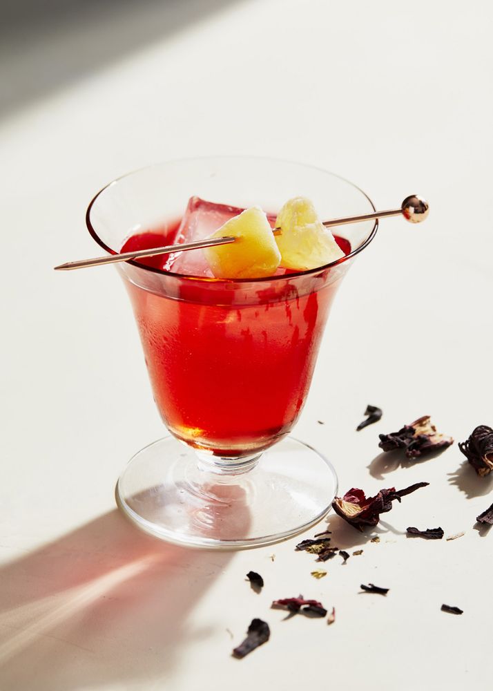 Hibiscus Honey from Free Spirit Cocktails: 40 Nonalcoholic Drink ...