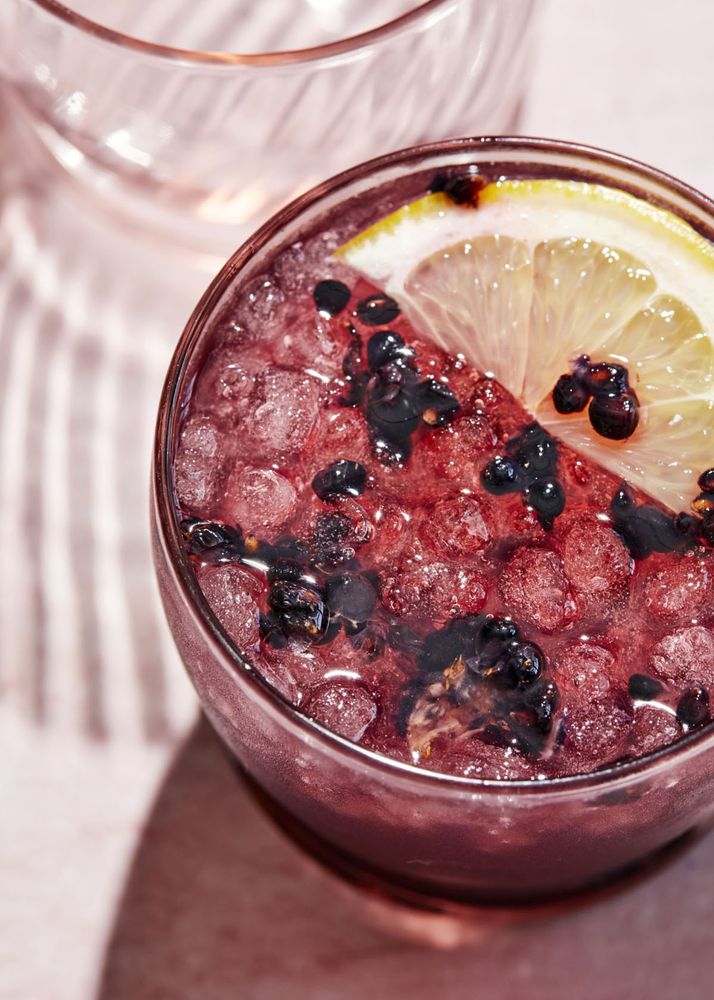 Berry Basil Smash from Free Spirit Cocktails: 40 Nonalcoholic Drink ...