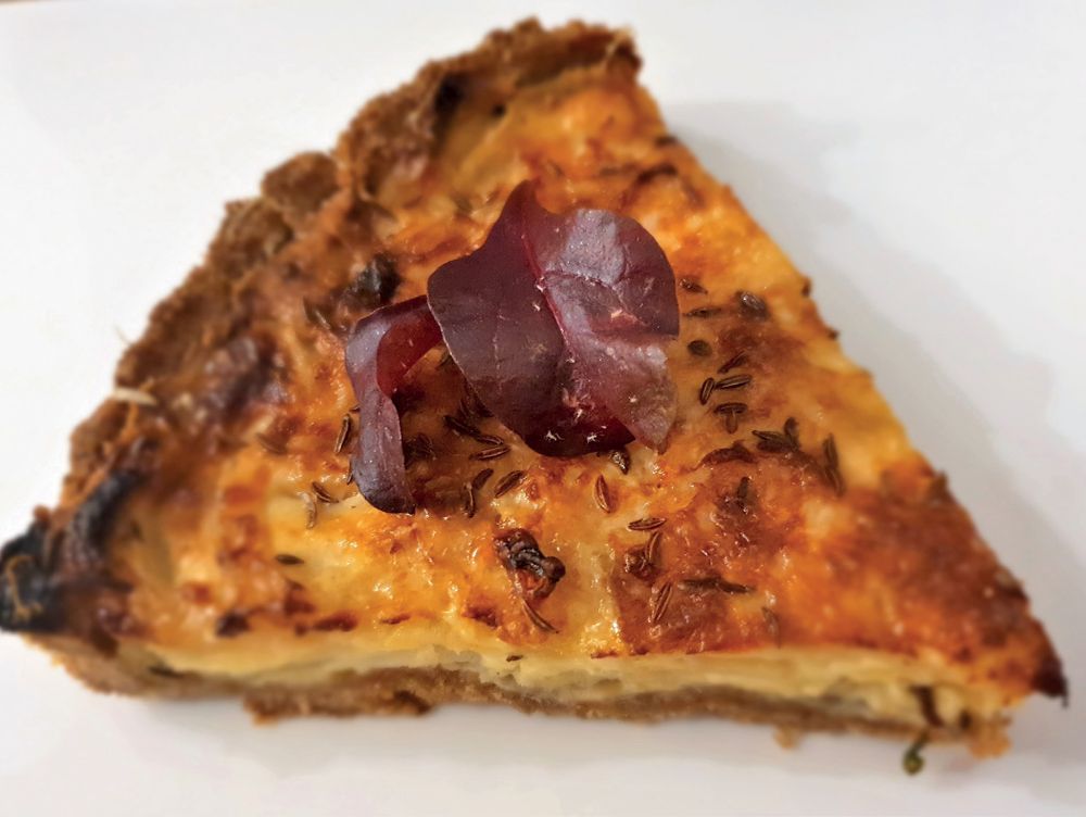 Caramelised Onion, Caraway & Rye Tart from Freekeh, Wild Wheat ...