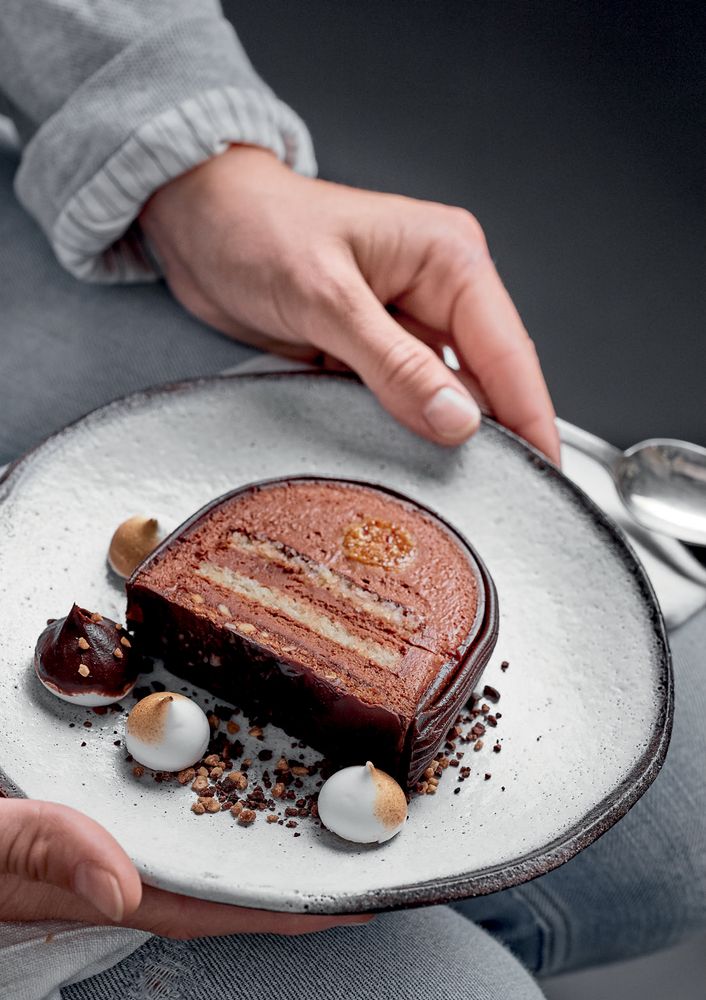 Traditional Yule Log *** from French Pastries and Desserts by Lenôtre ...