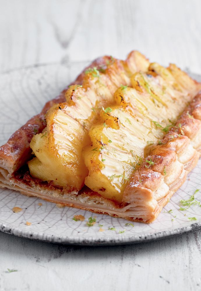 Pineapple Puff Pastry Tartlets* from French Pastries and Desserts by Lenôtre: More than 200 ...