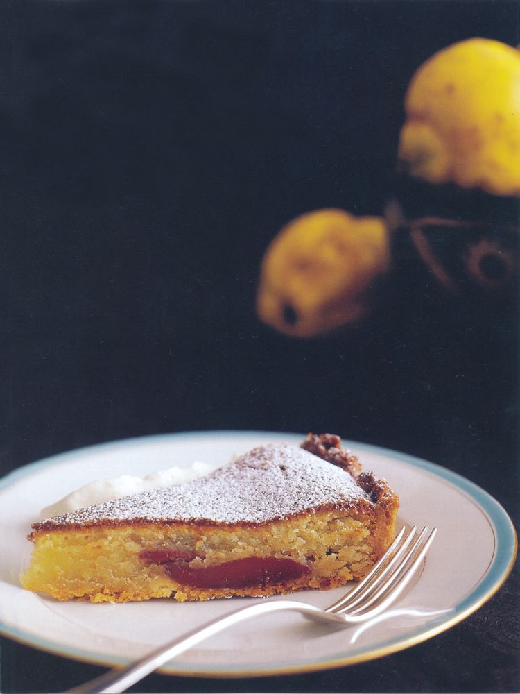 Quince Frangipane Tart from French by Damien Pignolet