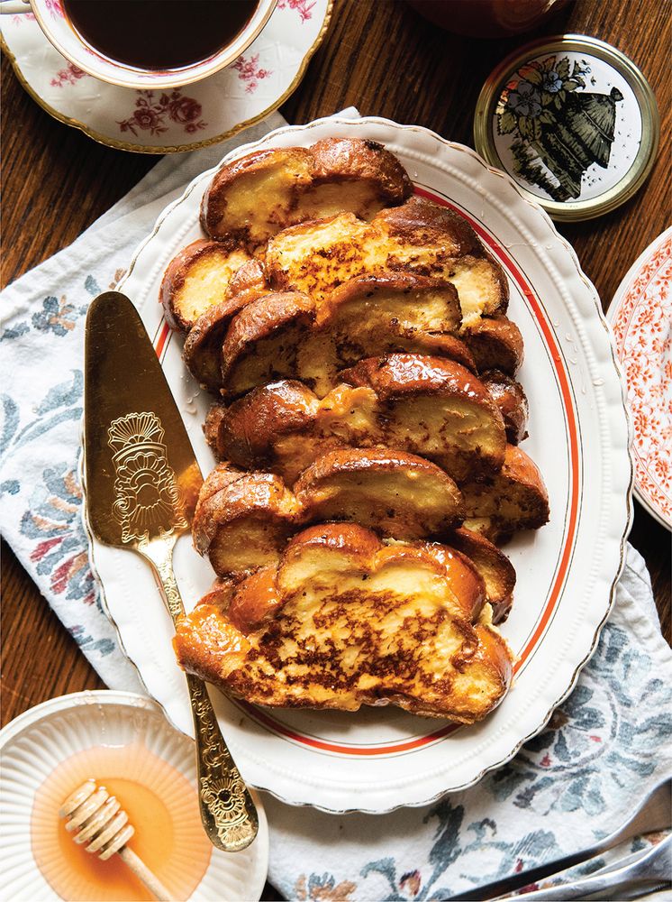 Buttermilk-Honey French Toast from Fresh From Poland: New Vegetarian ...