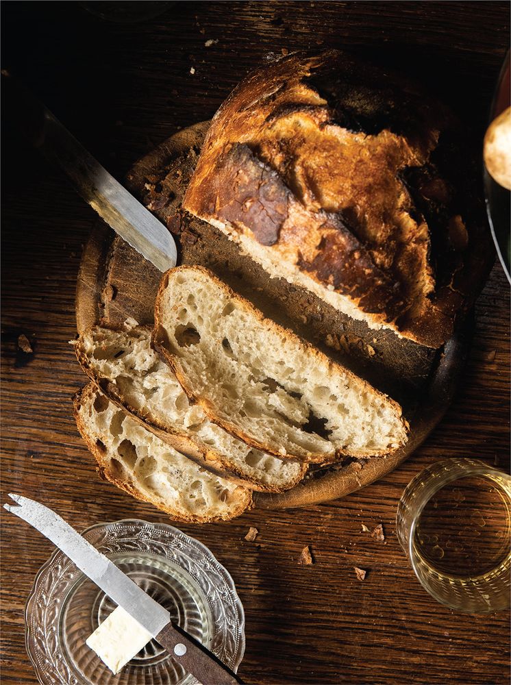 No-Knead Morning Bread from Fresh From Poland: New Vegetarian Cooking ...