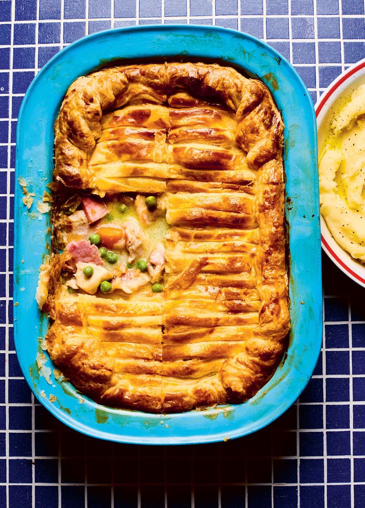 Chicken and Ham Pie from The Frozen Peas Cookbook: 100 Everyday Recipes ...