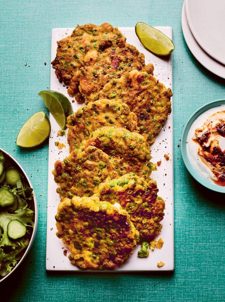 Pea Fritters from The Frozen Peas Cookbook: 100 Everyday Recipes for ...