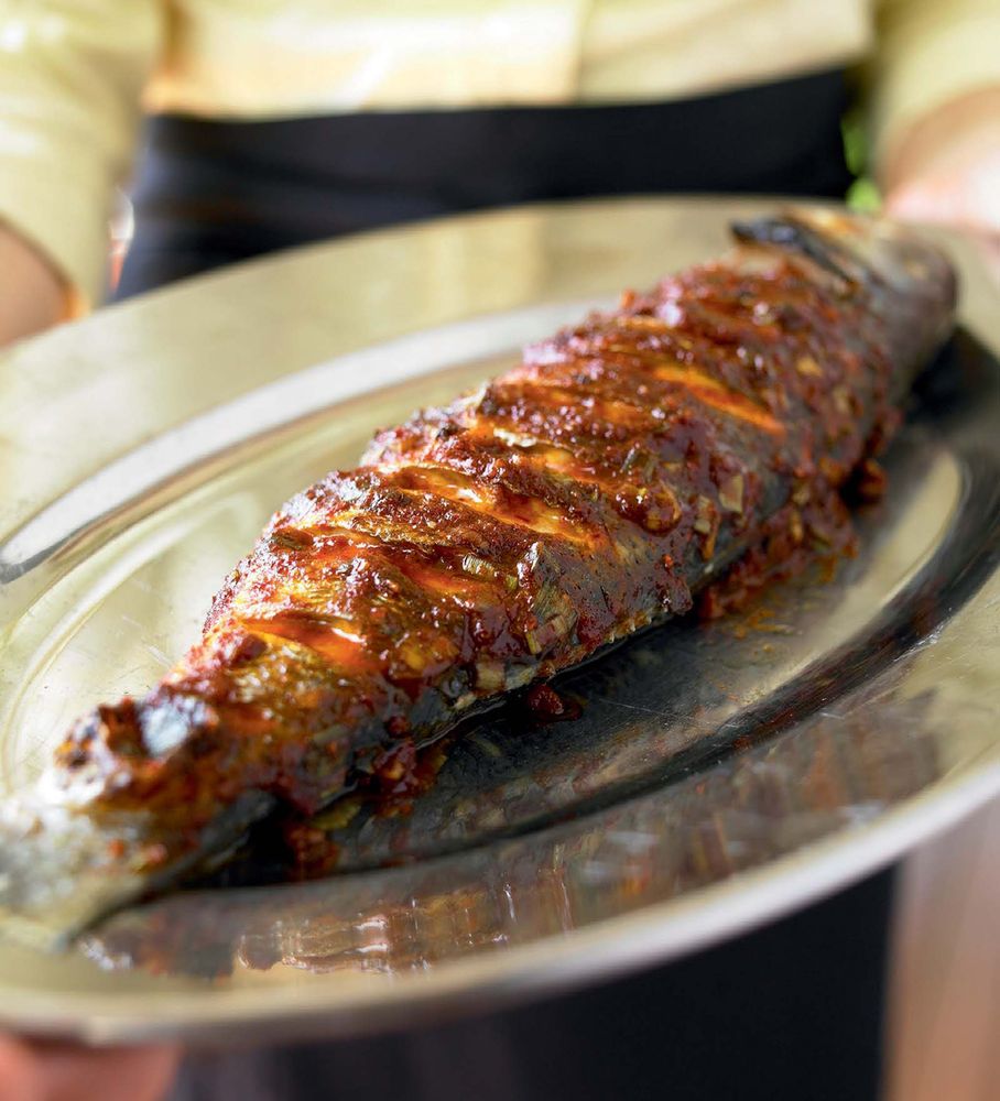 Whole Baked Fish from The Korean Table: From Barbecue to Bibimbap 100 ...