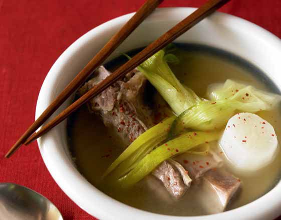 Beef Rib Soup from The Korean Table: From Barbecue to Bibimbap 100 Easy ...