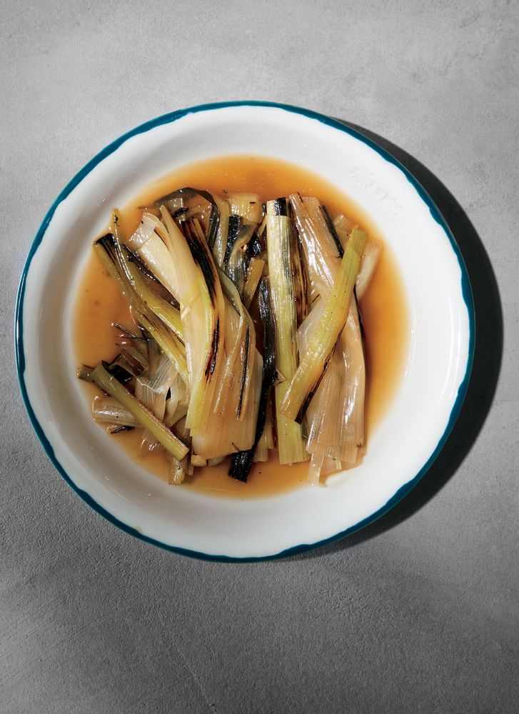 Charred Braised Leeks from Korean Home Cooking: Classic and Modern ...