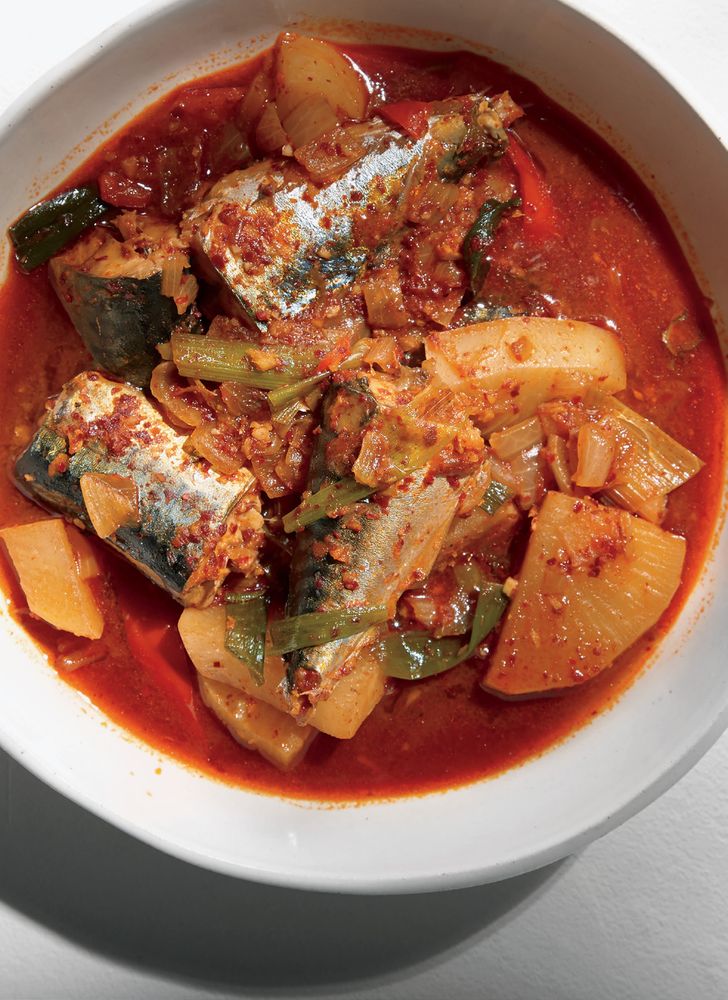 Braised Pacific Saury from Korean Home Cooking: Classic and Modern ...