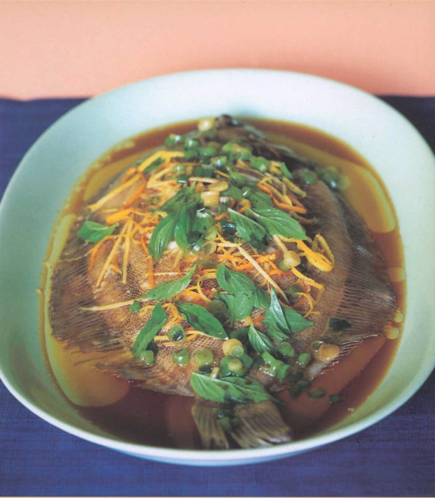 Steamed Ginger Fish from Ken Hom's Quick Wok by Ken Hom
