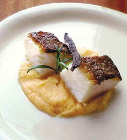 Rosemary Cod with Vanilla-Scented Mashed Rutabaga from Kitchen of Light ...