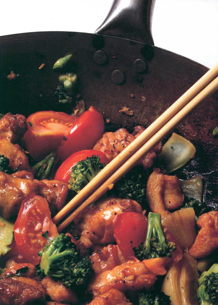 Delectable Broccoli Chicken from Ken Hom's Hot Wok by Ken Hom