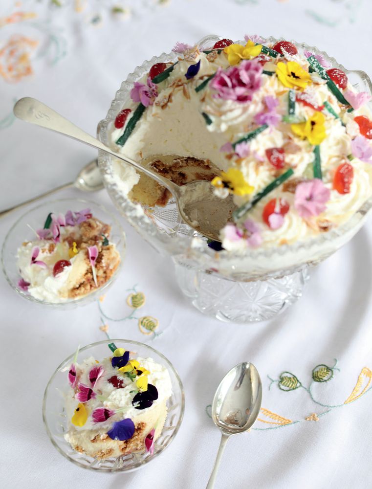 Trifle from How to Cook The Victorian Way with Mrs Crocombe by Annie Gray