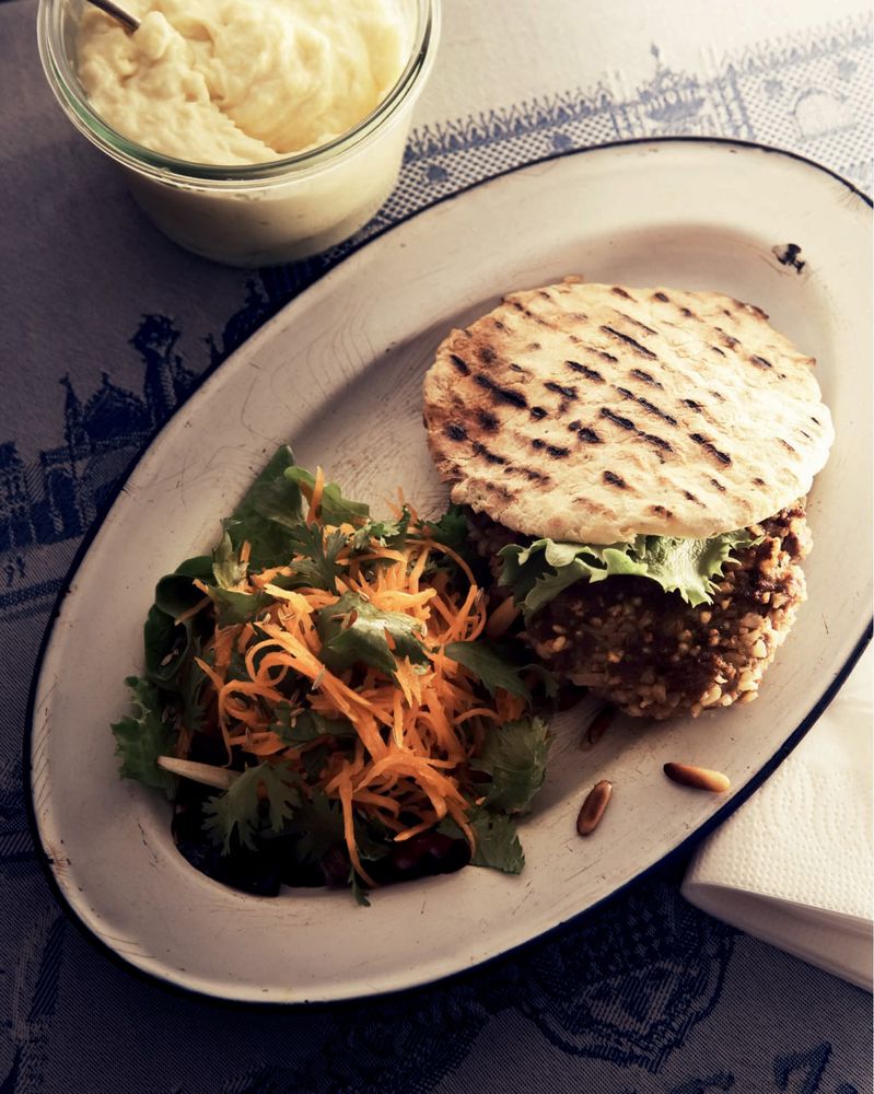 Arab Lamb Burger from Home Made by Yvette van Boven