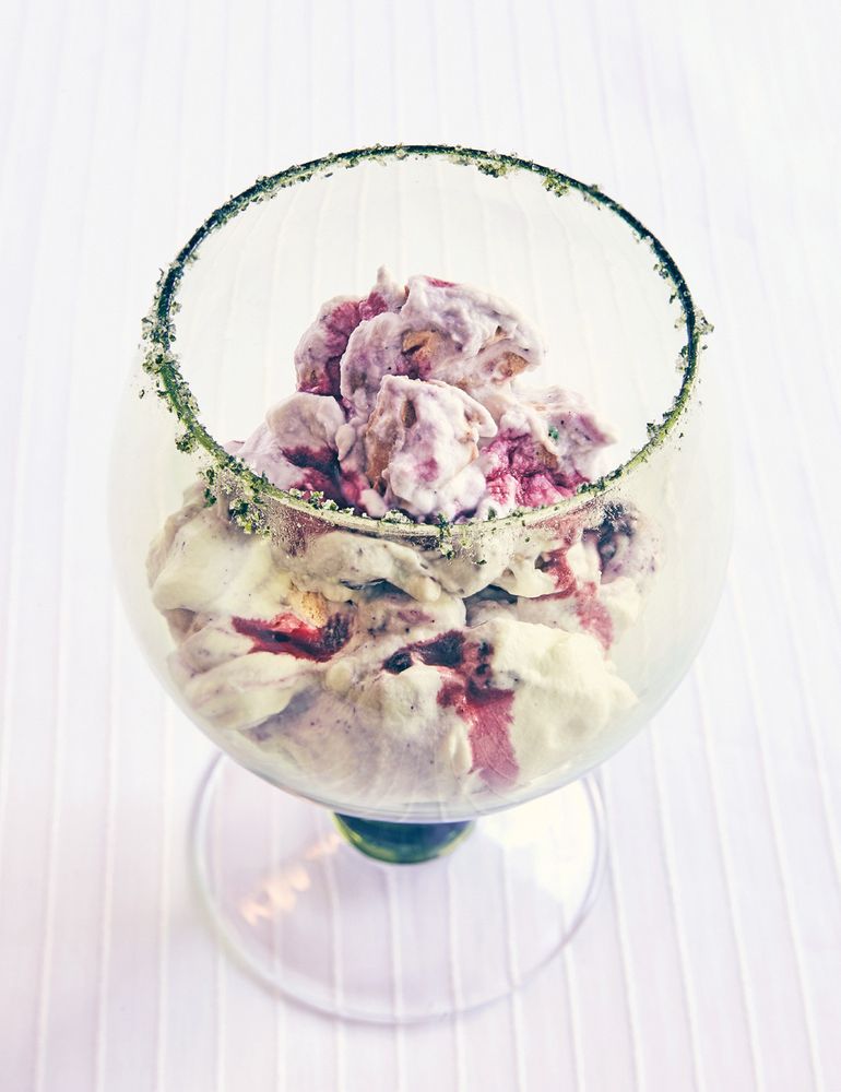 Eton Mess with Mint Sugar from Home Made Christmas by Yvette van Boven